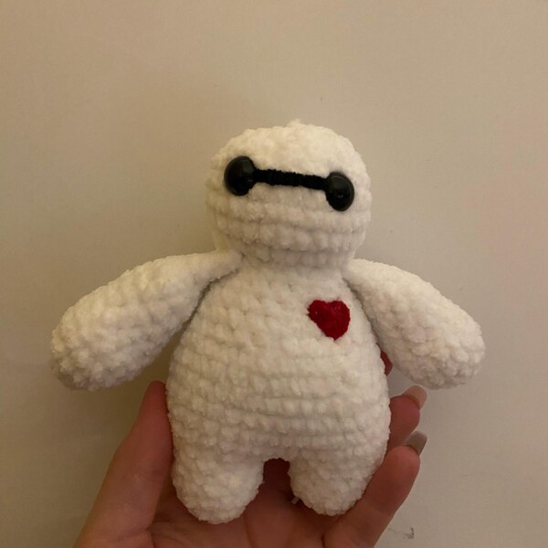 No Sew Crochet Baymax Pattern: Easy Crochet (PDF Download) - Etsy