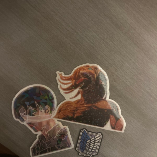 Levi Ackerman | Attack on Titan Sticker | Available in Gloss or ...
