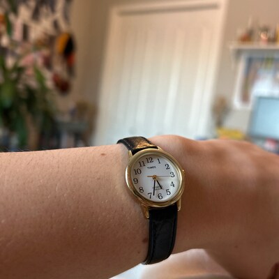 Antique Fond Acier Inoxydable Ladies Mechanical Watch Works Great ...