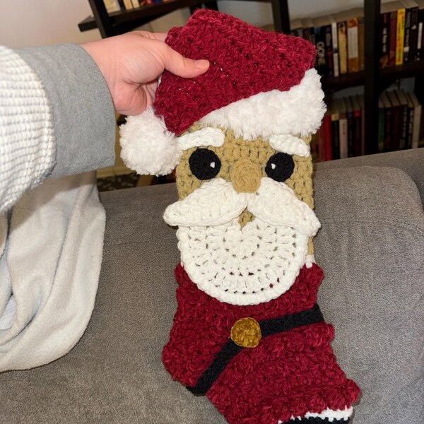 Crochet Pattern - INSTANT PDF DOWNLOAD - Crochet Stocking Pattern ...