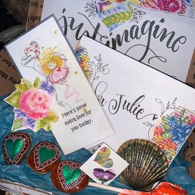 Gypsy Soul /painted Rocks/painted Stones/hippie/boho - Etsy