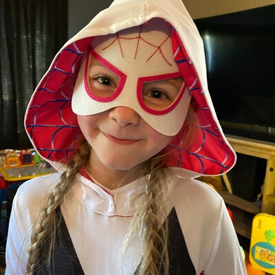 Super Spider Felt Mask/ Super Red Spider Mask/ Black Spider Mask/ Hot ...