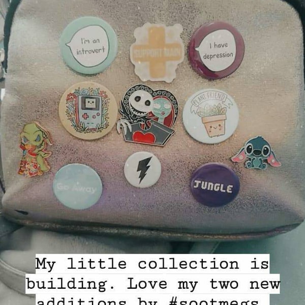 I'm an Introvert - Pin Badge Button - Conversation Starter ...