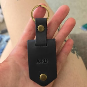 Man Accessory Leather Keychain With Photo, Personalized Gifts for Him ...