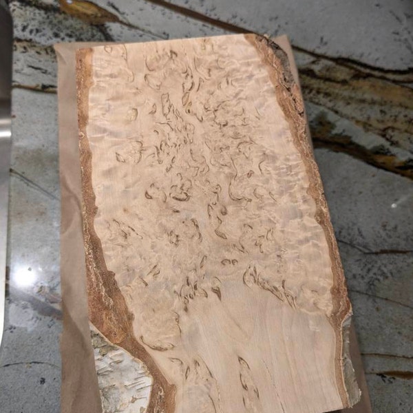 Rare to Find a Size Karelian Birch Block for Making a Knife Handle for ...