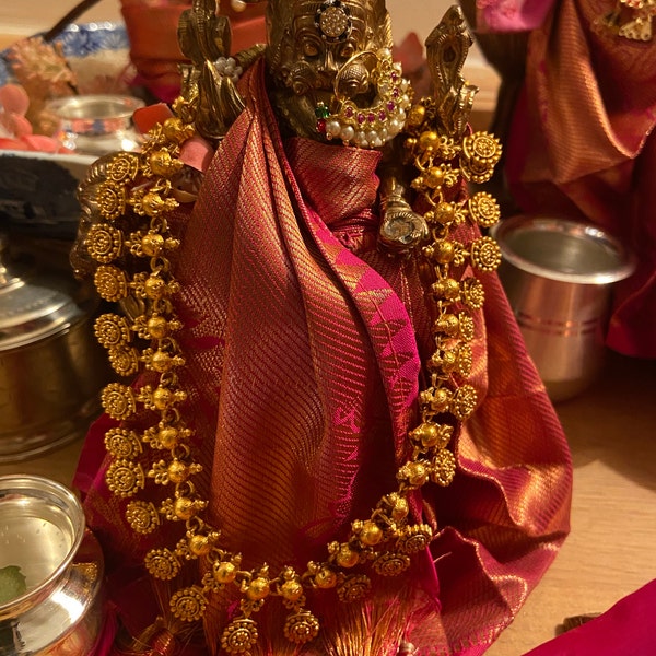 Kemp Stone Temple Jewellery | Ethnic Designer Wear Jewellery Gold ...