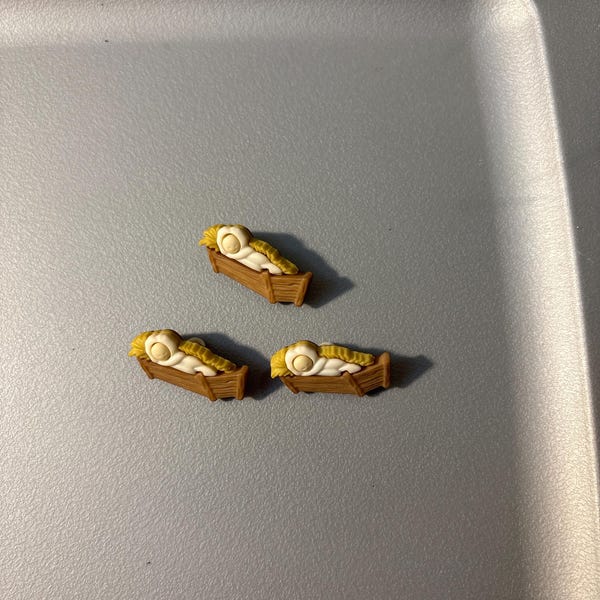 6MM Micro Mini Shapes HOT PINK Buttons Collection 1/4 Stars & Hearts ...