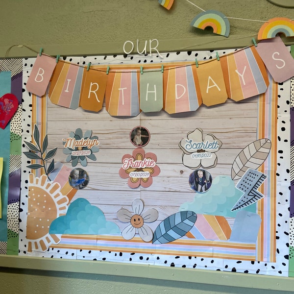 Sunshine Classroom Theme Back to School Bulletin Board Kit Elementary ...