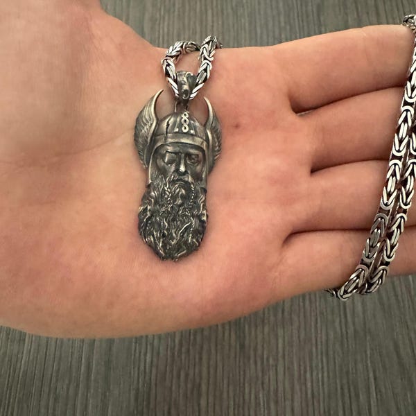 925 Sterling Silver Flat King Chain Bracelet, Real Silver Byzantine ...