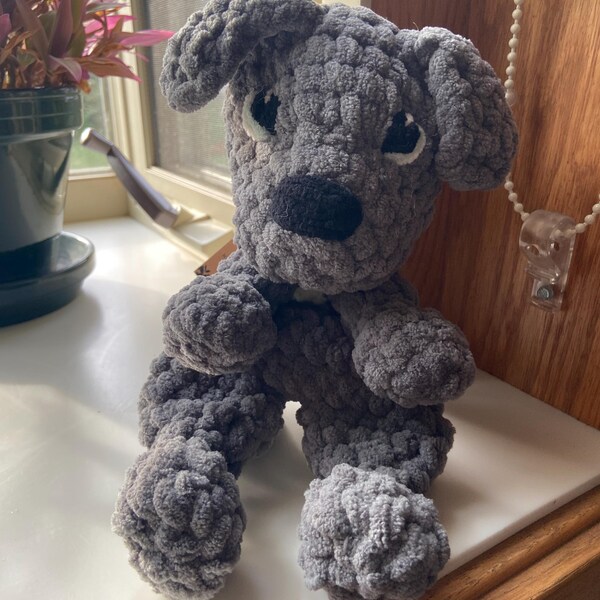 English Bulldog, Pitbull, Boxer Lovey Pattern, Crochet Dog, English ...