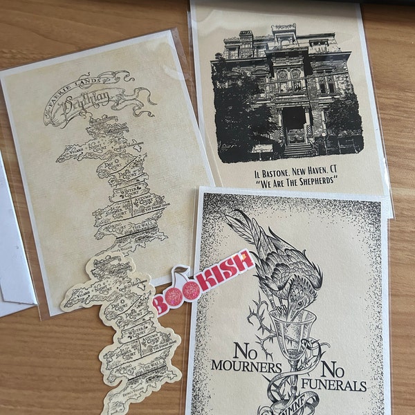 ACOTAR Sticker Sarah J Maas Merch Velaris Prythian Map Kindle Stickers ...