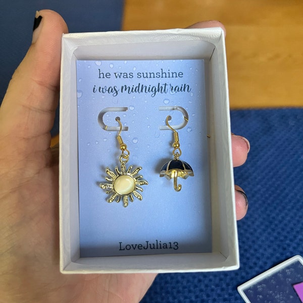 Moon & Saturn Necklaces / Gold Chains and Charms / Friendship Set ...