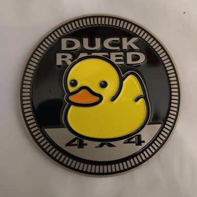 Duck die-cast Unique METAL 4x4 Badges Made for Any 4x4 Vehicle - Etsy