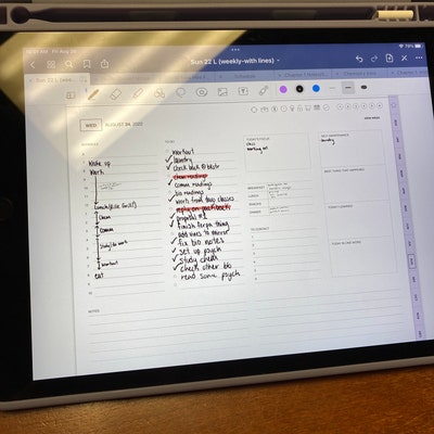 Digital Planner 2024 2025, Goodnotes Planner, Daily, Weekly & Monthly ...