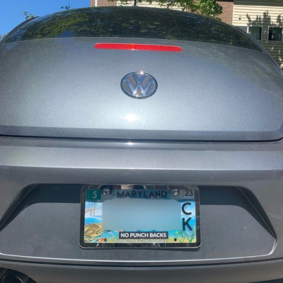 No Punch Backs Sticker Slug Bug Decal Water Bottle - Etsy