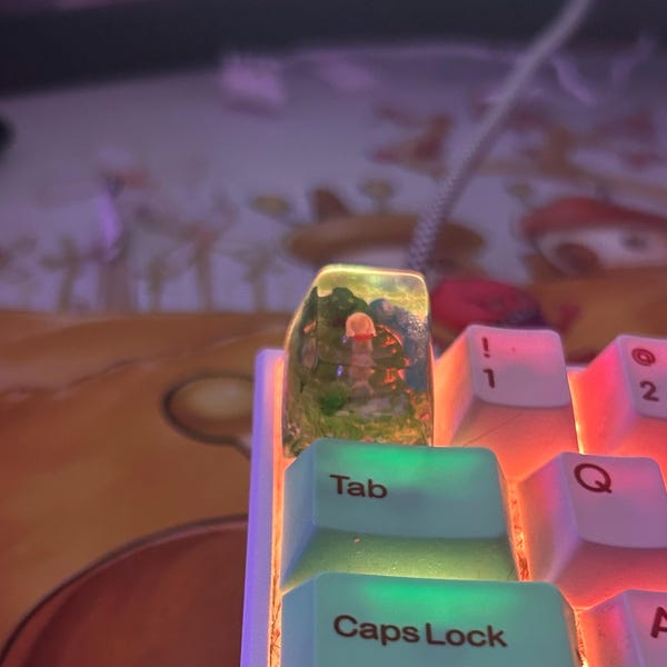 Pi.p Bo.y Keycap V2, Fall.out Pi.p B.oy Keycap, ESC Resin Keycap, Resin ...