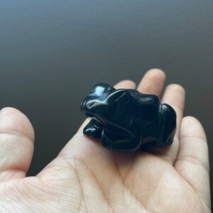 2inches,crystal Frog Statue, Hand Carved Gemstone Figurine, Home ...