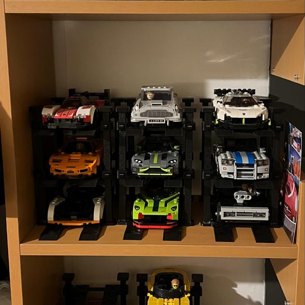 Triple Car Lift Display Stand for Speed Champions - Etsy