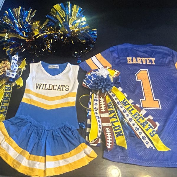 Personalized Cheer Uniforms Girls Cheer Outfits Personalized ...