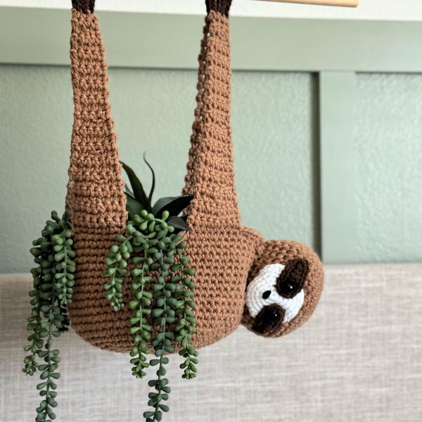 Hanging Sloth Crochet Pattern - Digital Download ONLY! - Etsy