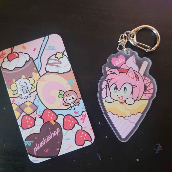 Sonic Crepes Keychains - Etsy