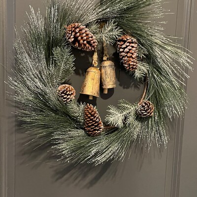 Mix of Bells for Med Size Wreath wreath and Bow Not Included, Old World ...
