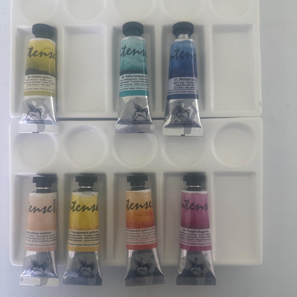 Intense Watercolor Paint in Tube by Renesans: Professional Artist Grade ...