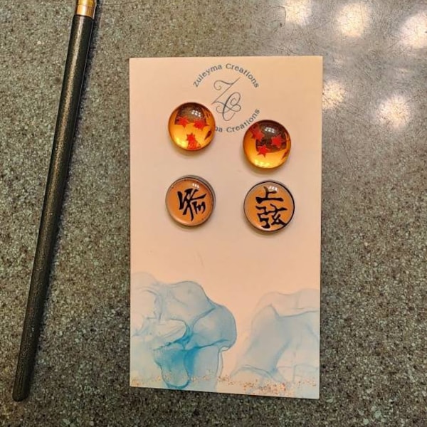 Upper Rank Eye Studs/ Demon Slayer - Etsy