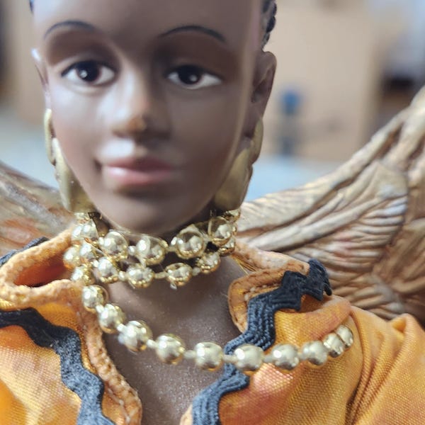 Vintage Gold Oval Super Ornate Face Mirror, Wall Decoration, Unique ...