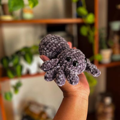 No Sew Spider Crochet Pattern, Spider Amigurumi Pattern, Crochet ...
