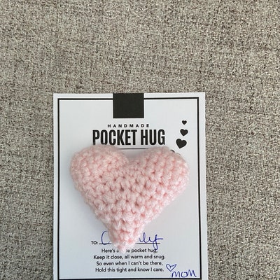 PRINTABLE Pocket Hug Tags Digital PDF DIY Packaging, Backing and ...