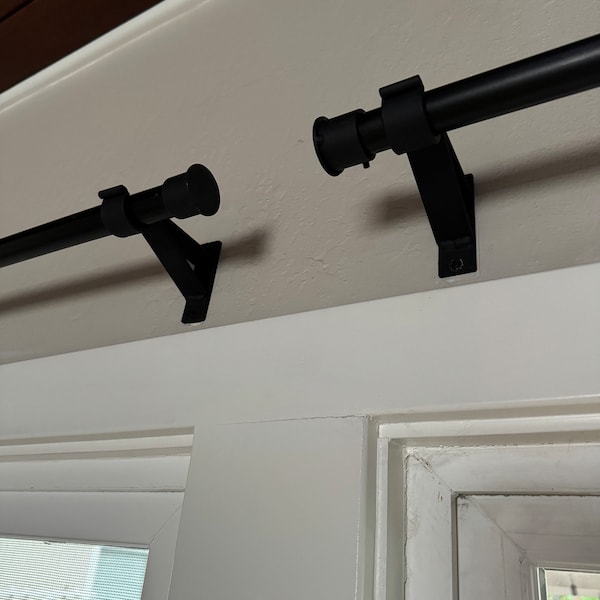 Iron Baton Hand Made, Wrought Iron Drapery Baton, Drapery Ring Iron ...