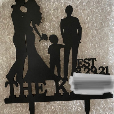 Family Cake Topper, Family Wedding, Family Topper, Wedding Cake Topper ...