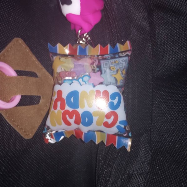 Clown Candy Keychain - Etsy