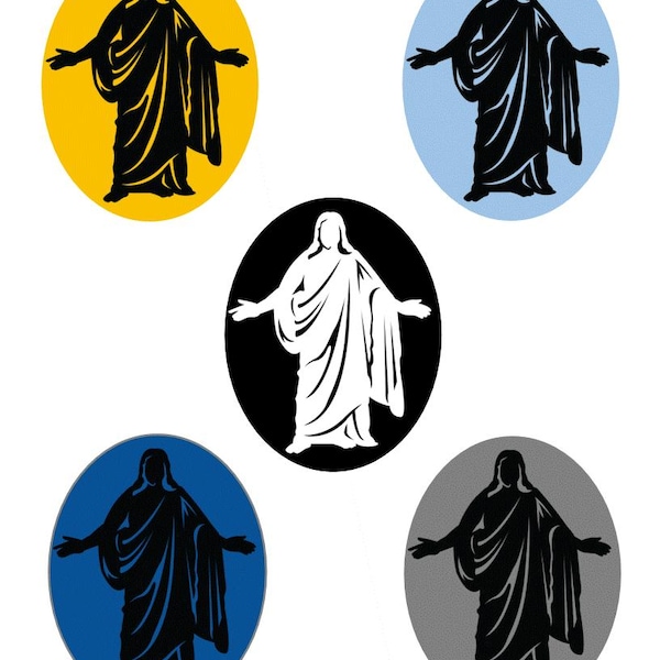 Christus Cut File - Jesus Christ Template - Digital Download - SVG ...