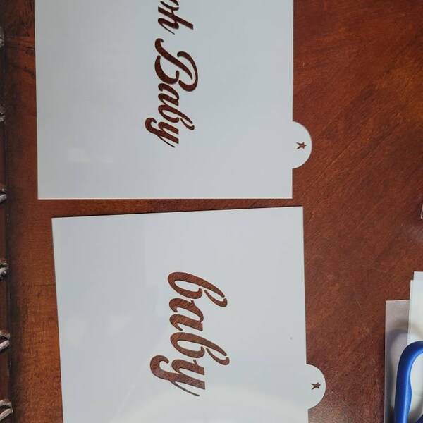 Uppercase Letter Stencils - Choose Your Size - Paint Your Own Wood Sign ...