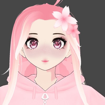 Vroid Long Pink Hair With Braid Hair Preset - Etsy