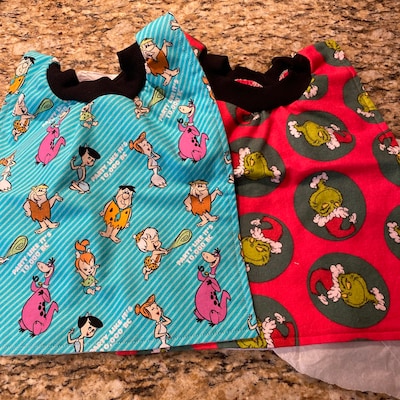 Blue Floral Flannel Ice Bag/pack Cover Reusable Ice Bag Cover Washable ...