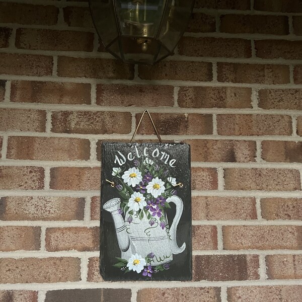 Fall Welcome Slate 14 High X 8 Wide - Etsy