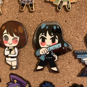 Yakuza Enamel Pins: Kiryu Majima Nishiki Haruka & Saejima - Etsy