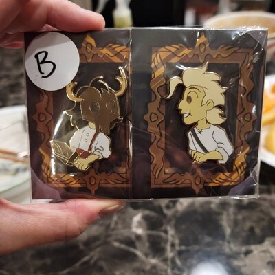 Kid Belos and Caleb Wittebane Enamel Pin the Owl House - Etsy