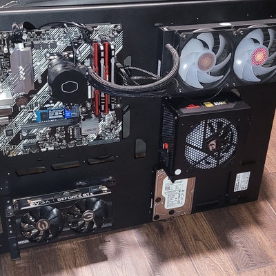 Wall Computer Dual Radiator Wall Computer Open Air Computer - Etsy