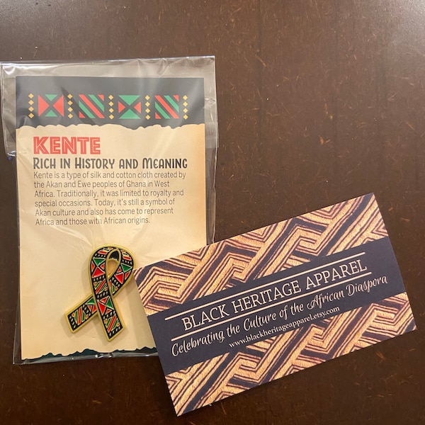 Black Heritage Awareness Lapel Pin - Etsy