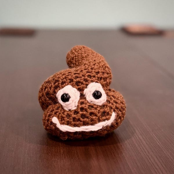 Crochet Poop Emoji Pattern - Etsy