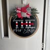 Ohio State Door Hanger | Ohio State Buckeyes | Ohio State Wreath ...