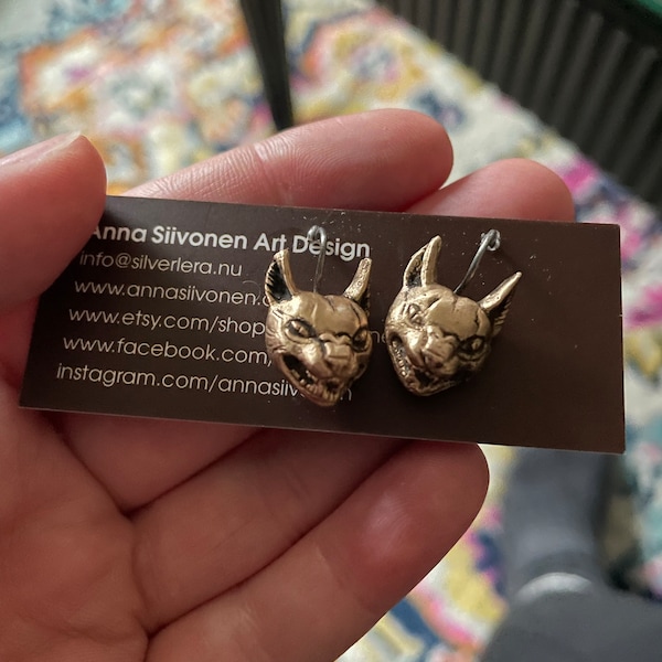 Cow Head Belly Button Ring, Titanium or Surgical Steel Bar - Etsy