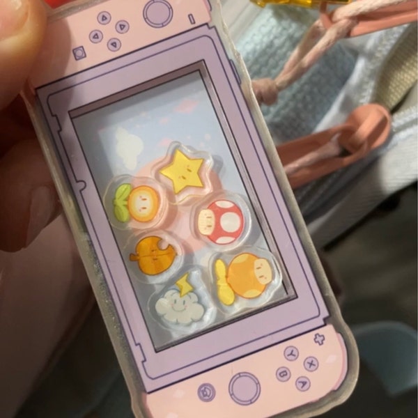 Mario Nintendo Switch Shaker Charms - Etsy