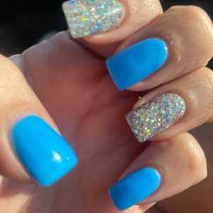 Mango Opal Dip Powder Dip Powder for Nails Glitter Dip - Etsy