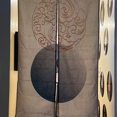 Japanese Koi Fish Noren Japanese Noren Door Doorway Curtain - Etsy