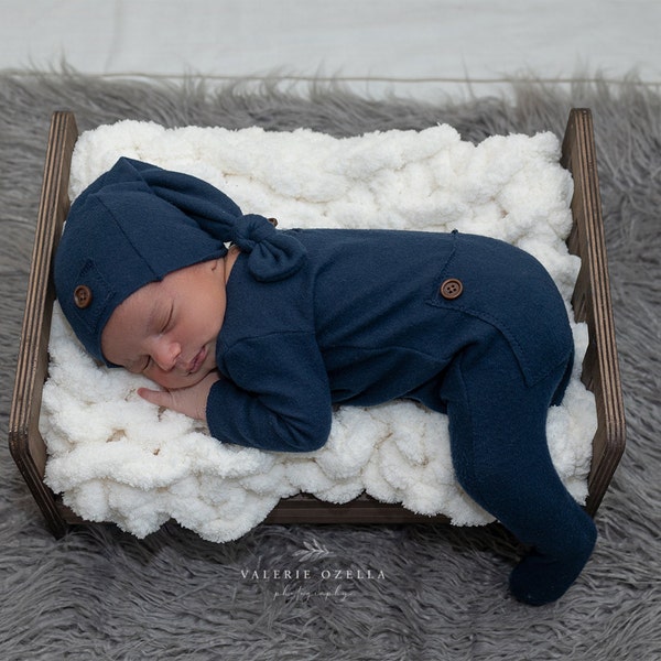Newborn Pajama, Newborn Romper, Newborn Sleepy Hat, Newborn Photo Props ...